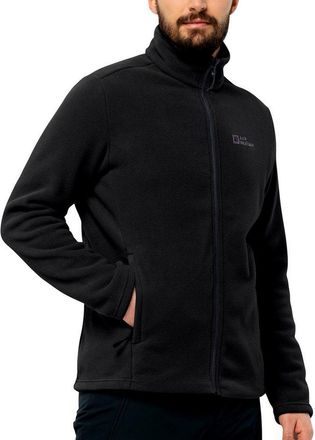 Jack Wolfskin Fleecejacke Fleecejacke Winterstein FZ M mit Markenlogo auf der Vorderseite