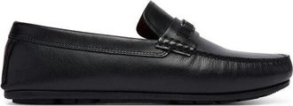 Tommy Hilfiger Mokassins Flag Lth Hardware Driver FM0FM06089 Schwarz