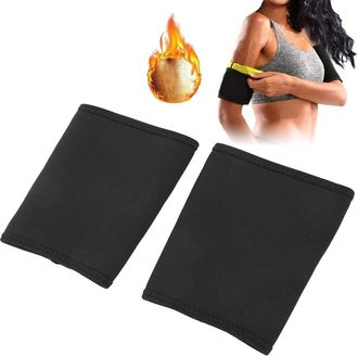 Zyyini 2Pcs Abnehmen Arm Ärmel, Arm Elastische Kompression, abnehmende Armwickel Armkompressionshülse Neopren Schlankheitsarm Shaping Wraps Kompressionshülse