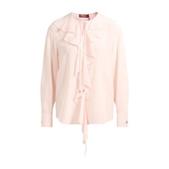 Max Mara Damen, Blusen & Hemden, Rosa, SGr&ouml;&szlig;e