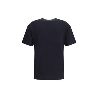 Palm Angels Graphic-Print Cotton T-Shirt - Black