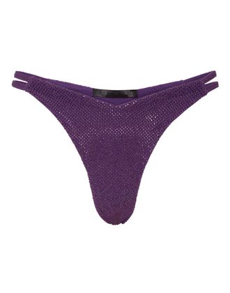 Philipp Plein Bikini-Slips Mit Steinchen