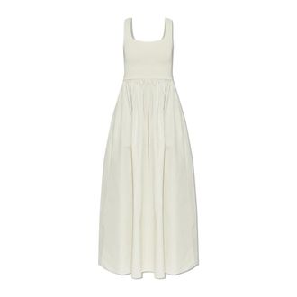 Matteau Knit And Cotton Dress - - Dresses - Damen - Beige - M