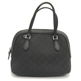 Gucci Sac &agrave; main en cuir Pre-owned - Femme - Pre-owned - Noir - Taille: ONE Size