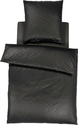 Joop Bettw&auml;sche Cornflower, Schwarz, Textil, Uni, 135x200 cm, Oeko-Tex Standard 100, pflegeleicht, schadstoffgepr&uuml;ft, edel gl&auml;nzend, dicht gewebtes Garn, S