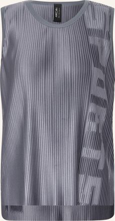 Marc Cain Blusentop Mit Plissees blau