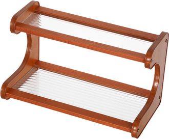 SOLUSTRE Schreibtisch-Organizer-Regale Kleines Schreibtisch-aufbewahrungsregal Stöckiges Aufbewahrungsregal Für Büro Oder Zuhause Tischregal Für Schreibwaren U