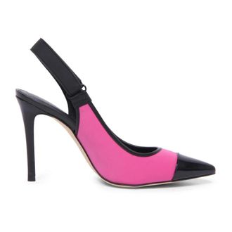 Michael Kors Kourtney Toe Cap Sling Soft Scuba Pumps - - Shoes - Damen - Rosa - 36 1/2 EU