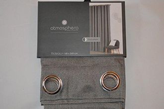 HOME MAISON Vorhang, Blickdicht, Polyester, Rot, 260 x 140 cm