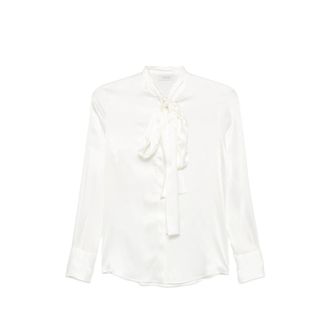 Mazzarelli Pussy-bow Silk Blouse