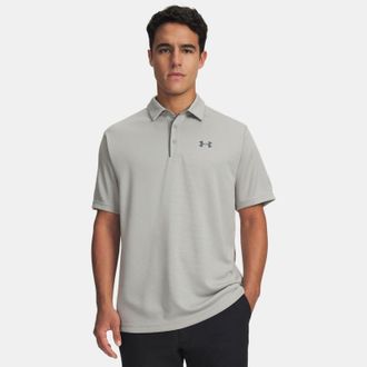 Under Armour Tech Polo f&uuml;r Herren Graphite / Schwarz / Schwarz XXL