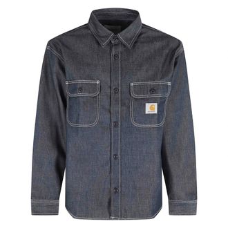 Carhartt Work in Progress Tigan Shirt Jacket - - Shirts - Herren - Blau - XS