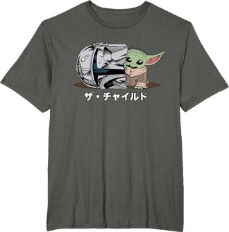 Star Wars The Mandalorian and Grogu Japan Manga 2-Sided T-Shirt