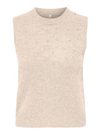 Only Onlrenata Sl O-Neck Pearl Vest KNT