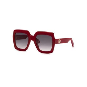 Roberto Cavalli Src108 09Ez Sonnenbrille - - Accessories - Damen - Rot - 52 MM