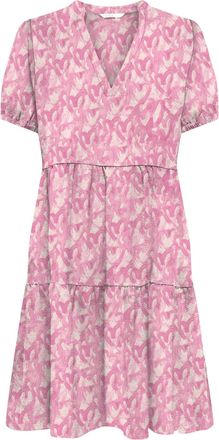 Only Onlnova Life Vis Thea Sleeve Dress AOP