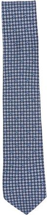 Ferragamo Homme, Accessoires, Bleu, Taille: ONE Size Turtle Print Silk Tie