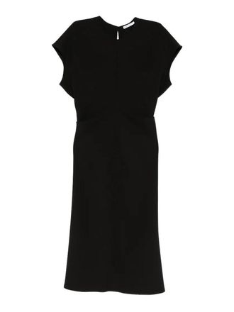 Patrizia Pepe Robe Au Genou - Noir