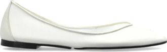 Jacquemus Femme, Chaussures, Blanc, Taille: 38 EU Ovalo Ballerinas