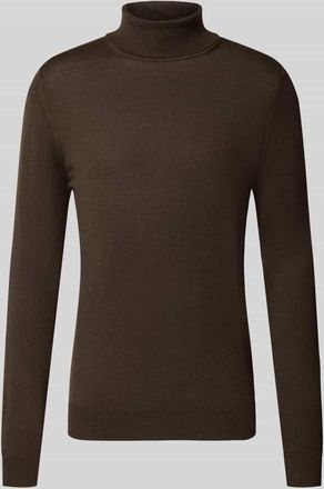 Christian Berg Wollpullover mit Rollkragen