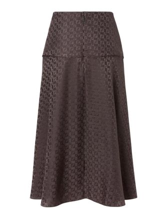 Fendi Silk Skirt - Brown