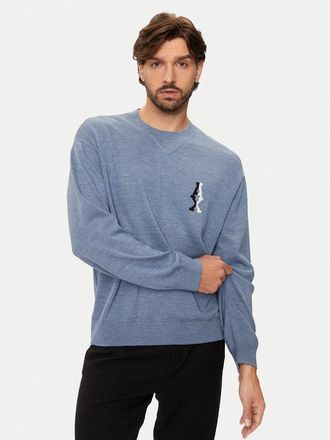 A|X Armani Exchange Pullover 6DZM6H ZM5BZ 15DU Blau Regular Fit