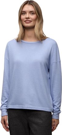 Street One Melange Shirt Frosted Blue Mel. 34