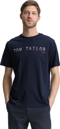 Tom Tailor Herren 1046789 T-Shirt, 10668-Sky Captain Blue, XL