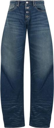 Icon Denim Los Angeles Riri Stacked Barrel Jeans - - Jeans - Damen - Blau - W24