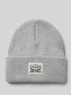 Levi's M&uuml;tze mit Logo-Patch Modell Beanie