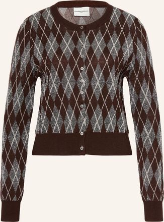 Claudie Pierlot Claudie Pierlot Strickjacke Mit Glitzergarn rot