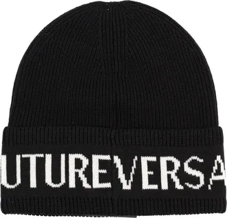 Versace Jeans Couture 79YAZK40_ZG020L01 Beanie - Black