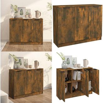 vidaXL Sideboard R&auml;uchereiche 90,5x30x70 cm Holzwerkstoff - Schreibtisch - Wohnzimmerm&ouml;bel - Sideboard - Regal - Holzm&ouml;bel - Home & Living