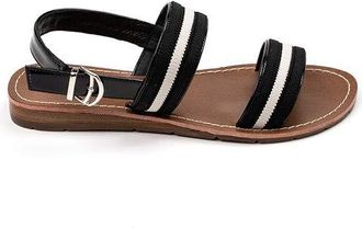 Chattawak Damen 7TREFLENOIR41 Sandale, Schwarz, 41 EU, Schwarz, 41 EU