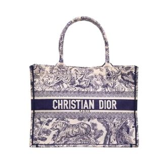 Dior Pre-owned Book Tote - Femme - Pre-owned - Bleu - Taille: ONE Size