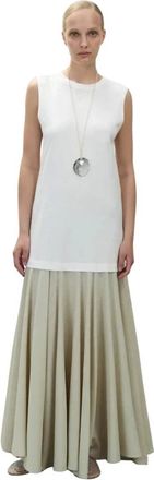 Alysi Femme, Blouses et Chemises, Blanc, Taille: 40 FR Robe T-shirt Combin&eacute;e