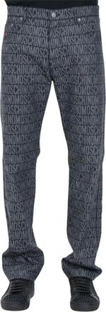 Moschino Homme, Jeans, Gris, Taille: XL Jeans Slim-fit