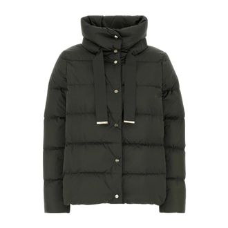 Herno Satin Daunenjacke - - Jackets - Damen - Grau - S