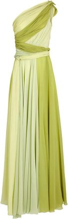 Giambattista Valli Einschultriges Kleid - Gr&uuml;n