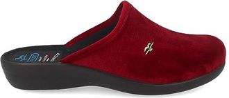 FLY FLOT Mules Femme, Pointure:37 EU, La Couleur:Rouge