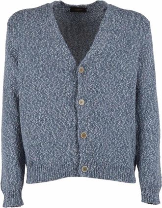 Slowear Slowear, Homme, Pulls, Bleu, Taille: XL Cardigan ML