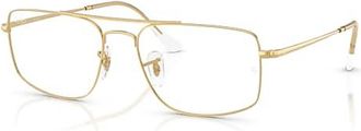 Ray-Ban Explorer IIi Optics Arista Gold Fassung Klar Glas Polarisiert 56-18