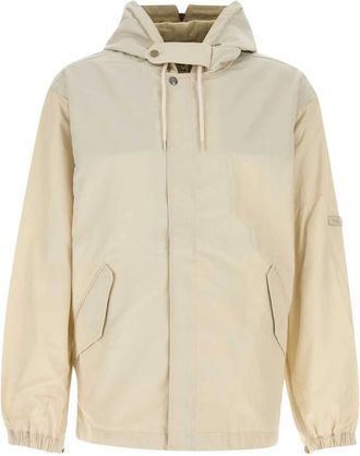 Nanam&iacute;ca Homme, Sport, Beige, Taille: M Nylon Twill Hooded Jacket
