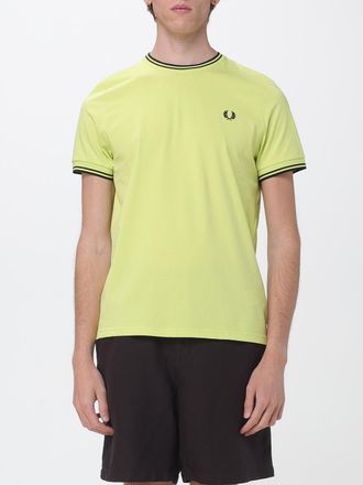 Fred Perry T-Shirt Herren Farbe Zitronengelb