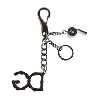 Dolce & Gabbana Kristallring Schl&uuml;sselanh&auml;nger - - Accessories - Damen - Grau - ONE SIZE