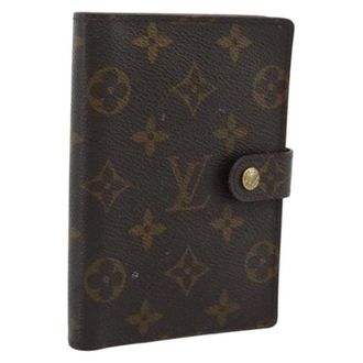 Louis Vuitton Pre-owned Couverture dagenda - Femme - Pre-owned - Brun - Taille: ONE Size