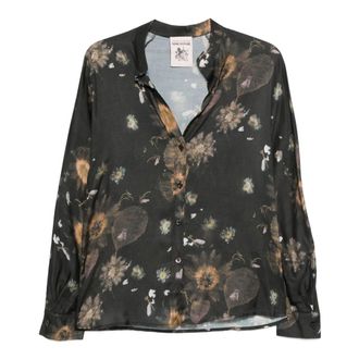 Semicouture Jeanine Bluse - - Blouses & Shirts - Damen - Grau - S