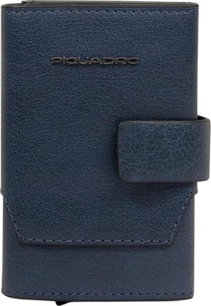 Piquadro Homme, Accessoires, Bleu, Taille: ONE Size Porte-cartes Pop-up