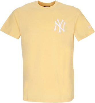 New Era MLB League Essential Tee Neyyan - - Tops - Herren - Gelb - L