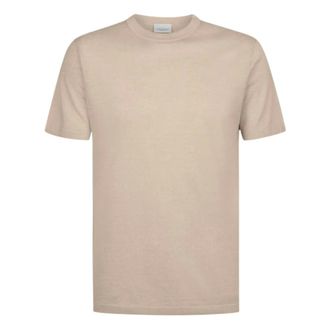 Profuomo Homme, Tops, Beige, Taille: 2XL T-shirt Col Rond SS